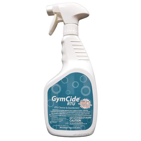 GymCide Ready to Use Spray Disinfectant & Cleaner | AK Athletic Equipment