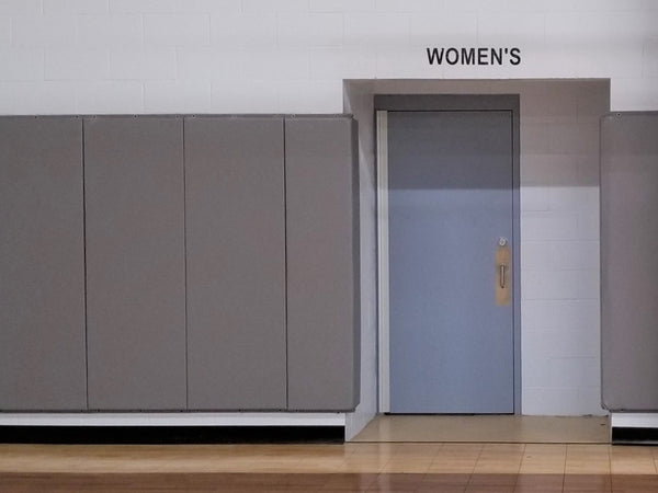 Wood Backed Corner Padding 6' tall 6" sides | AK Athletic Equipment